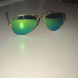 Ray-Ban | Accessories | Authentic Aviator Flash Ray Ban Sunglasses ...